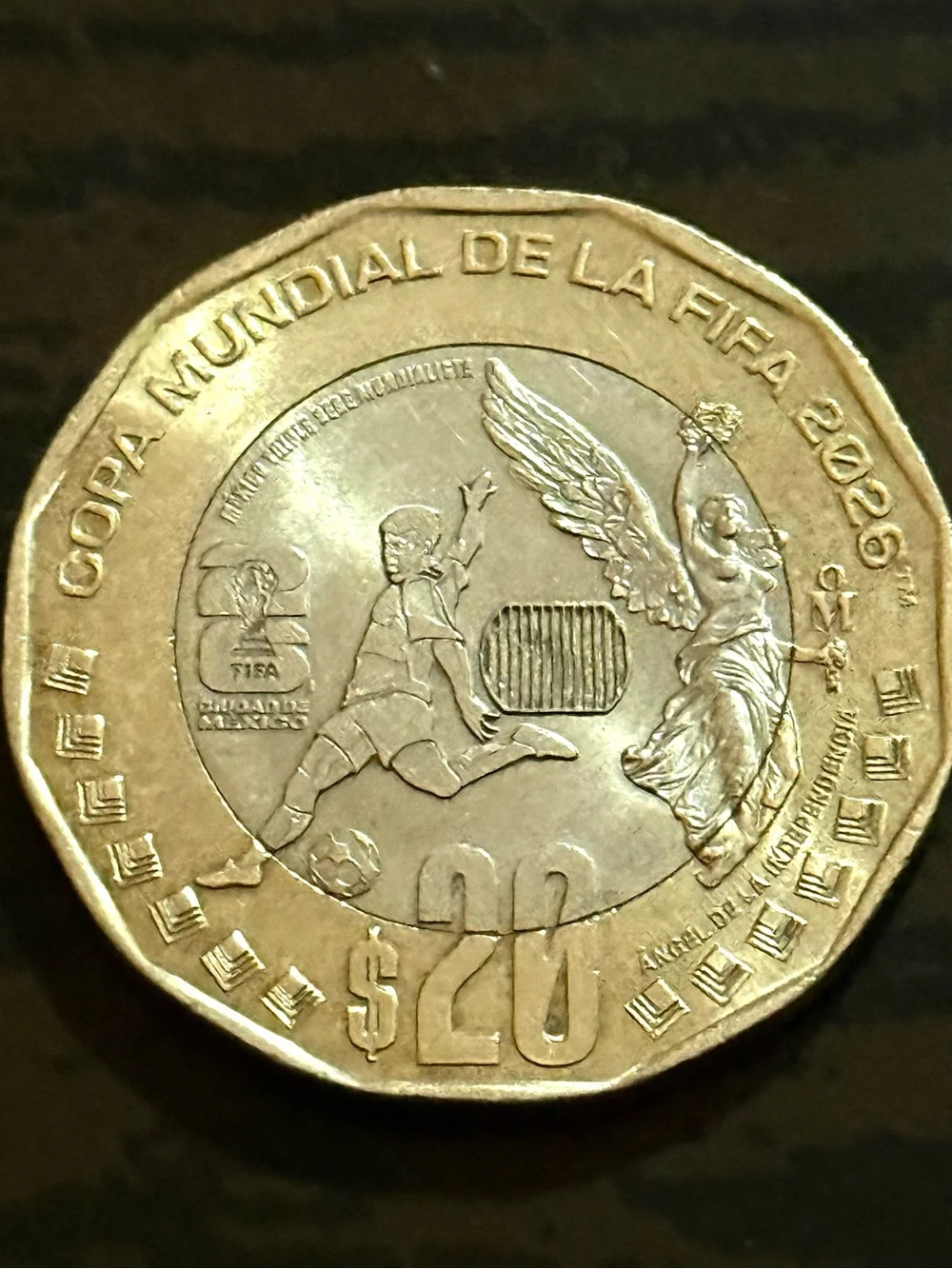 Other | Rare Fifa World Cup 226 Commemorative Mexican 20 Pesos Coin ...